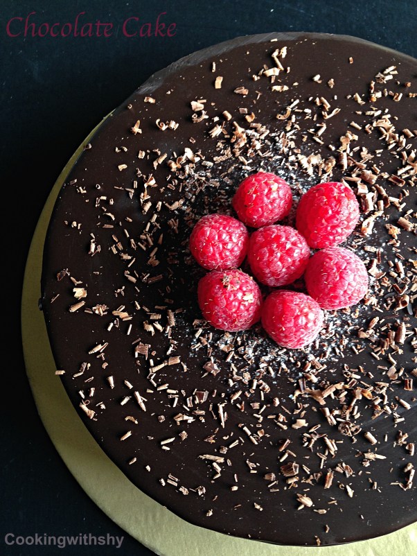 Chocolate Is The Key To Happiness…Easy Chocolate Gateaux | Cookingwithshy